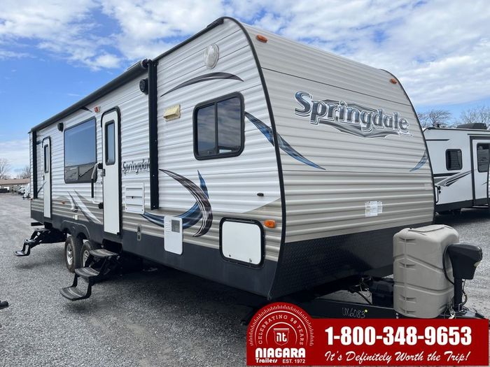Keystone RV SPRINGDALE 299FKGL 2014 Used RV for Sale in St. Davids ...