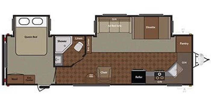 Keystone RV SPRINGDALE 299FKGL 2014 Used RV for Sale in St. Davids ...