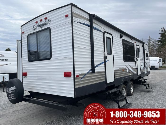 Keystone RV SPRINGDALE 299FKGL 2014 Used RV for Sale in St. Davids ...
