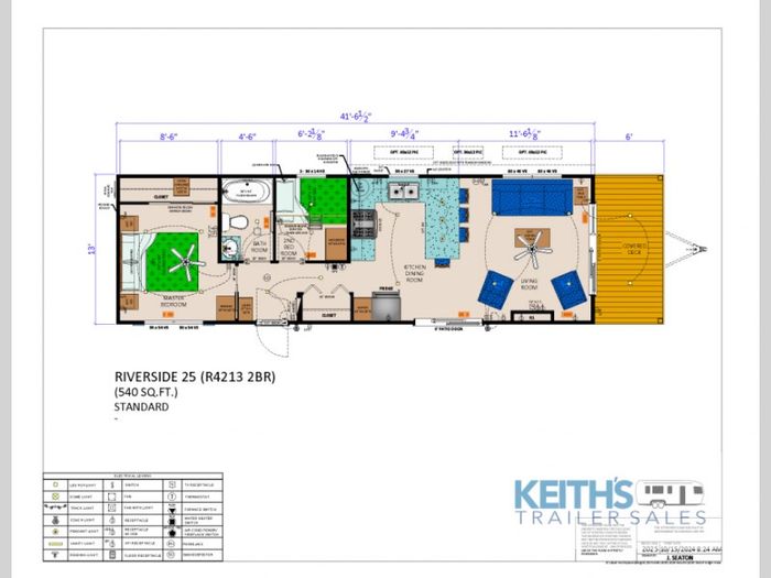 GENERAL COACH RESORT SERIES RIVERSIDE 2025 New RV for Sale in Erin ...
